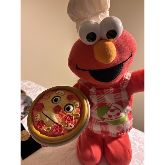 Mattel | Toys | Fisher Price Mattel Pizza Singing Dancing Elmo 2 ...